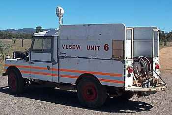 Wayne Ellard's Land Rover Series I 1958 LWB Fire Engine